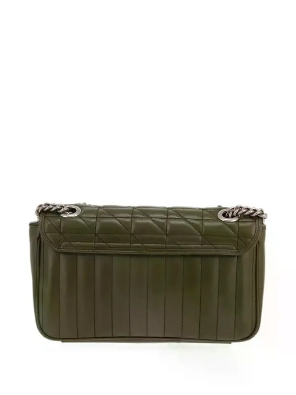 Gucci 2020's Gg Marmont Quilted Shoulder Bag - Green
