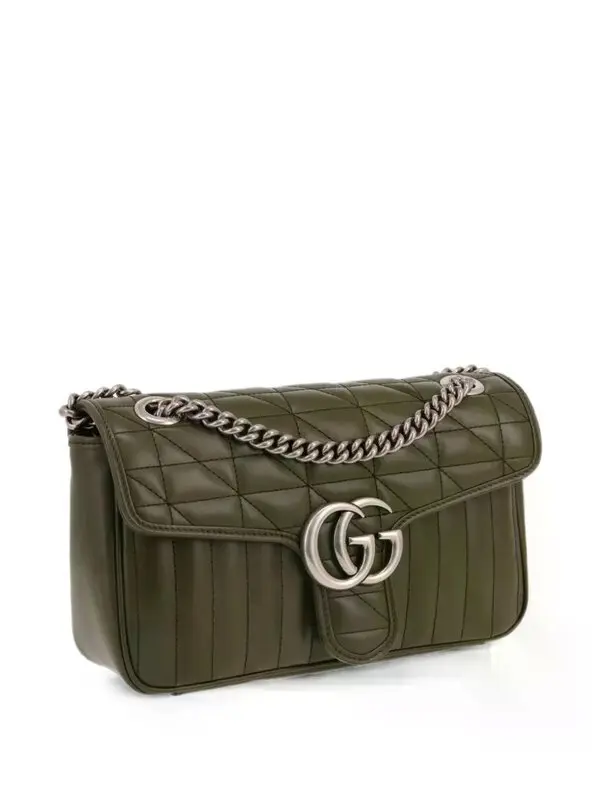 Gucci 2020's Gg Marmont Quilted Shoulder Bag
