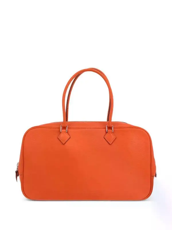 Hermès 2005 Plume Handbag - Orange
