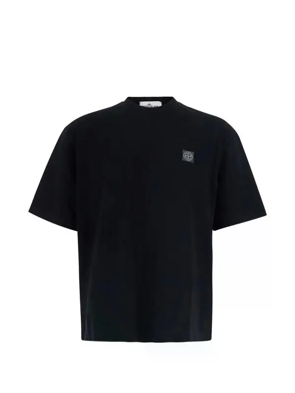 Stone Island Logo-patch Relaxed Fit T-shirt