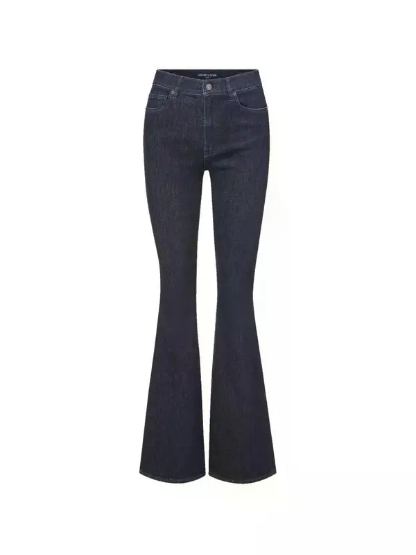 Veronica Beard High-waisted Flared Jeans