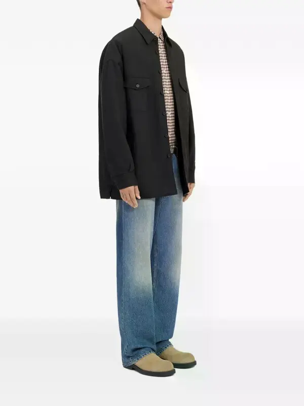 MAISON MARGIELA Reversible Wool Blend Shirt