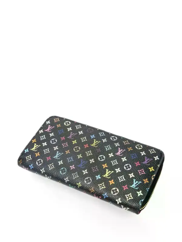 LOUIS VUITTON Monogram Zippy Wallet - Black