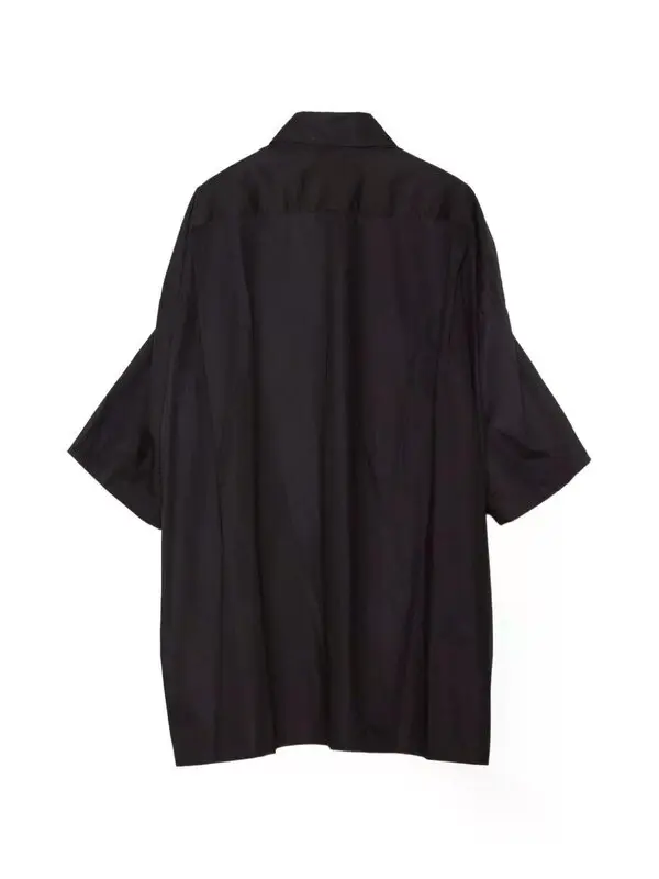 YOSHIOKUBO Ruched Short-sleeve Shirt