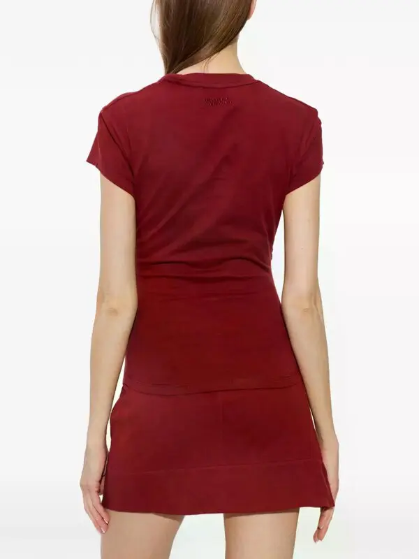 Isabel Marant Étoile Maelie Ruined T-shirt - Red