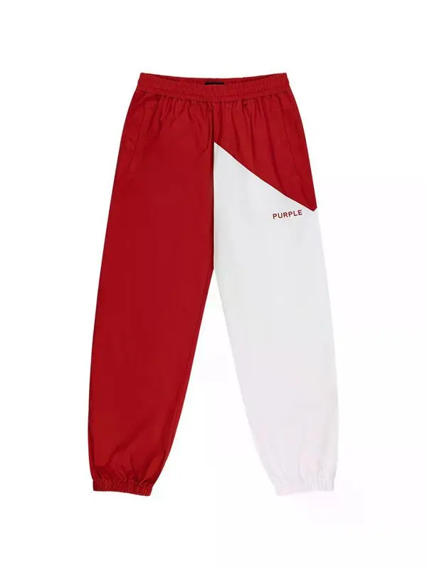 PURPLE BRAND England All Around Colour-block Track Pants - Red