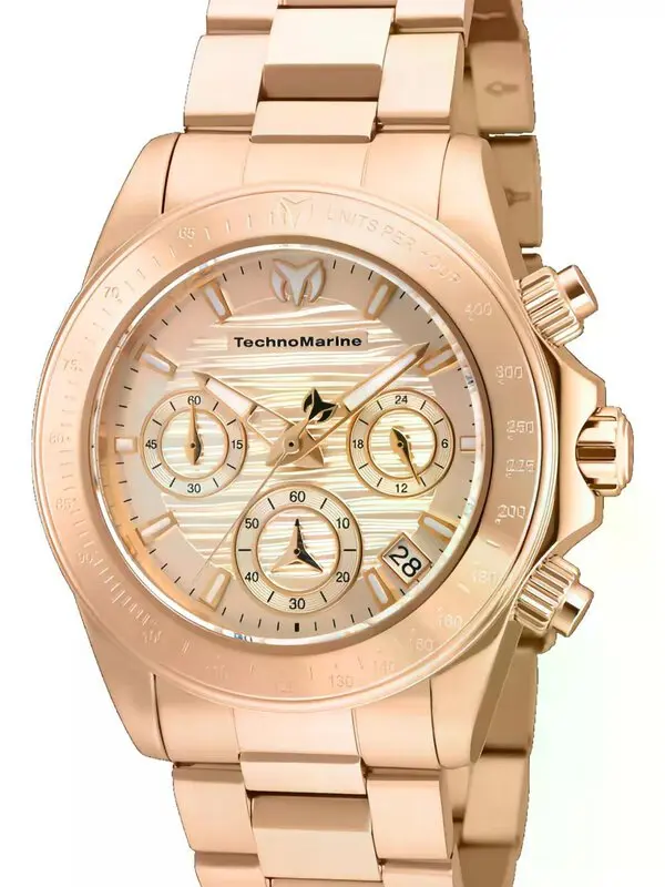 TECHNOMARINE Manta Ray 38mm Chronograph Watch - Pink