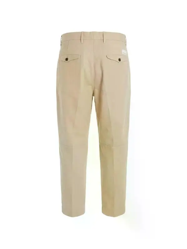 NINE:INTHE:MORNING Panelled Pleated Trousers
