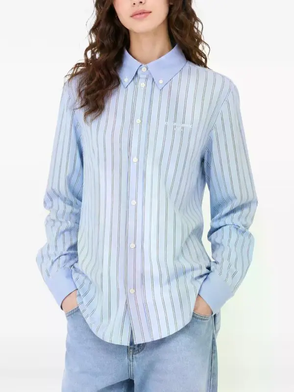 Iceberg Striped Button-down Shirt