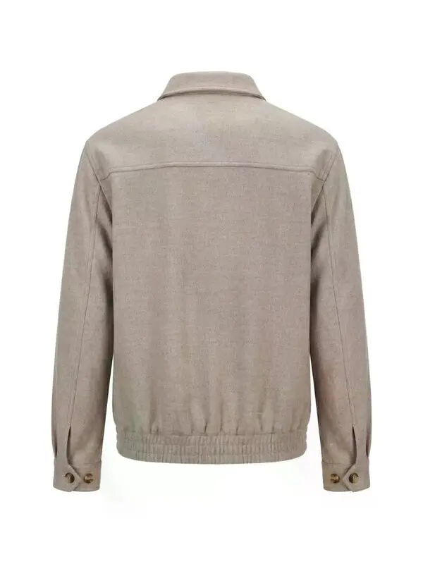 Brunello Cucinelli Zip-up Wool Jacket
