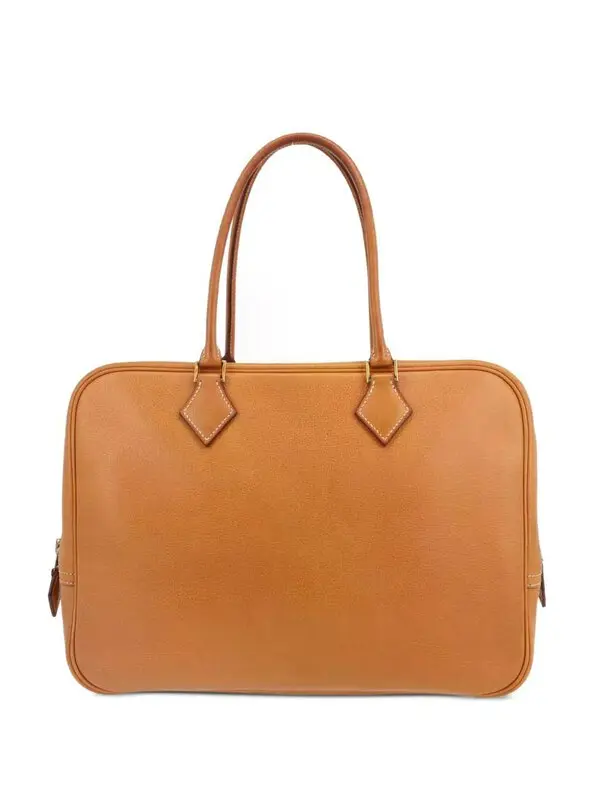 Hermès 2004 Plume Handbag - Brown
