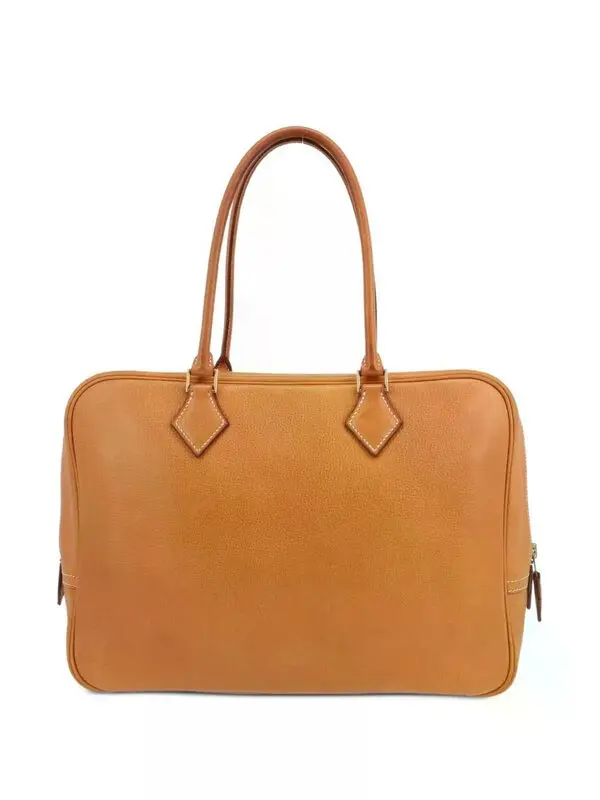 Hermès 2004 Plume Handbag - Brown