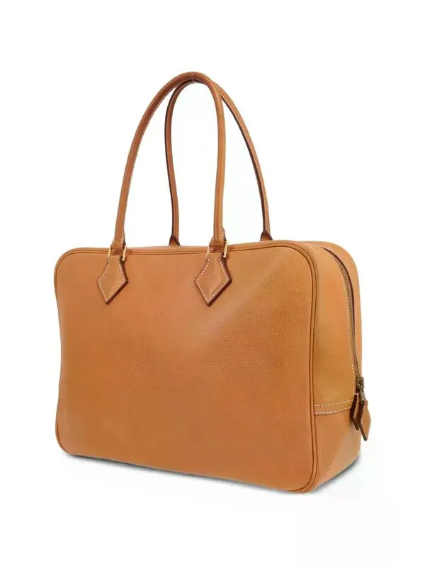 Hermès 2004 Plume Handbag - Brown