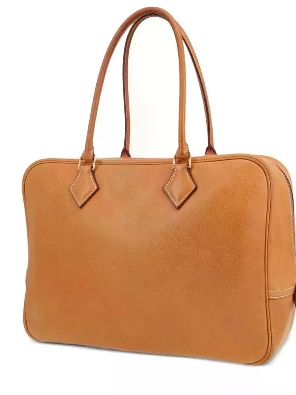 Hermès 2004 Plume Handbag - Brown