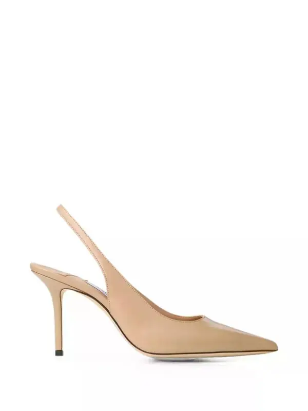 JIMMY CHOO Love Pointed-toe Slingback Pumps - Neutrals
