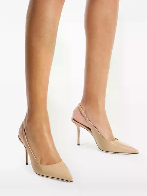 JIMMY CHOO Love Pointed-toe Slingback Pumps