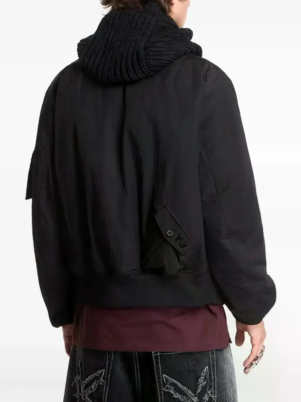 Y3 Pocket-detail Zip-up Bomber Jacket