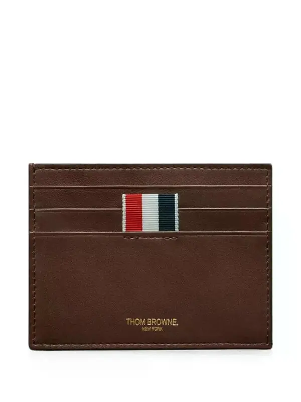 Thom Browne Leather Wallet - Brown