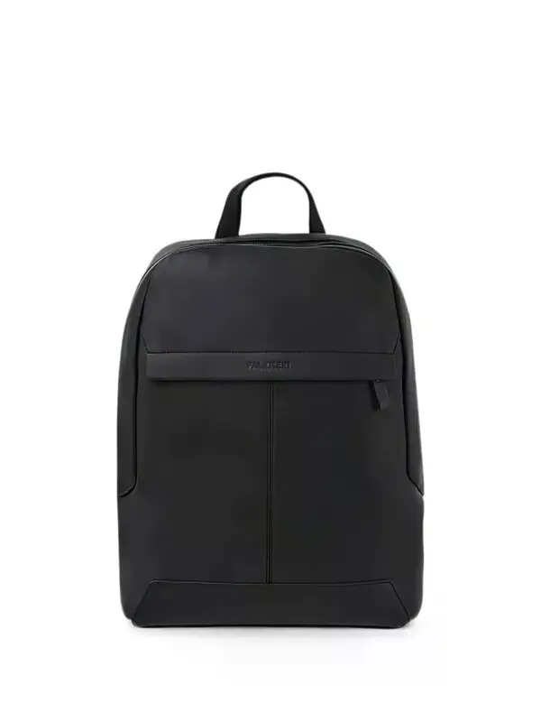 Pal Zileri Leather Backpack - Black
