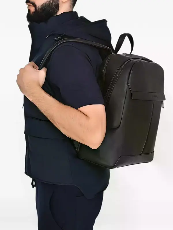 Pal Zileri Leather Backpack