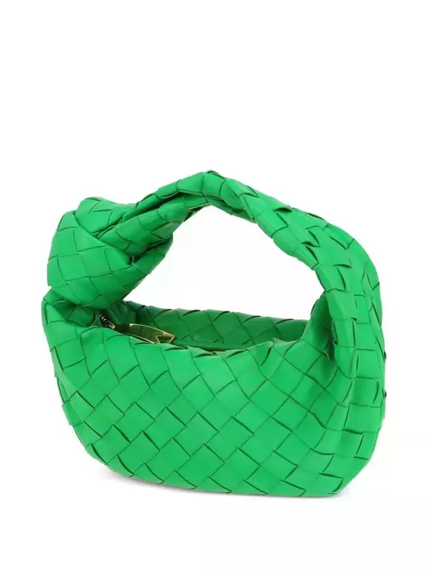 Bottega Veneta Mini Jodie Intrecciato Handbag - Green