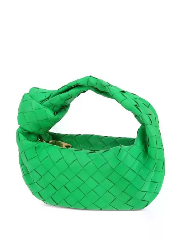 Bottega Veneta Mini Jodie Intrecciato Handbag - Green