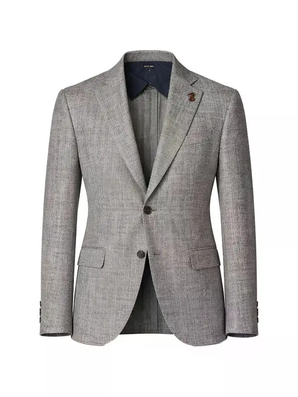 Pal Zileri Single-breasted Blazer - Grey