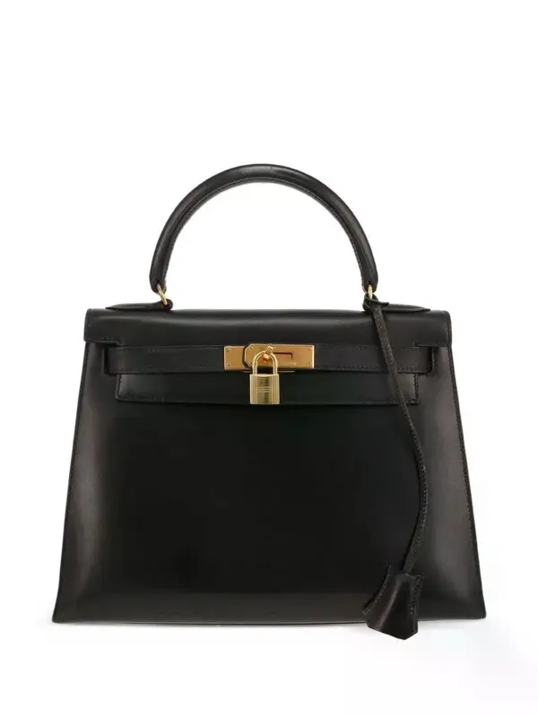 Hermès 1995 Kelly 28 Handbag - Black
