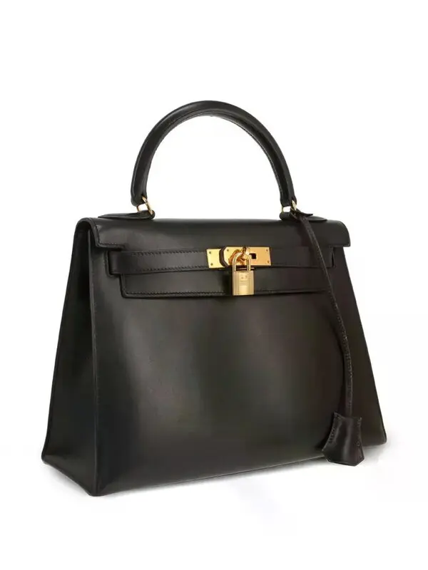 Hermès 1995 Kelly 28 Handbag - Black
