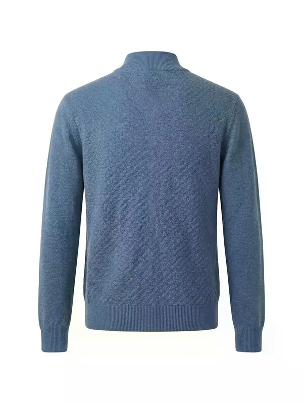 TOMBOLINI Zip-up Cardigan - Blue