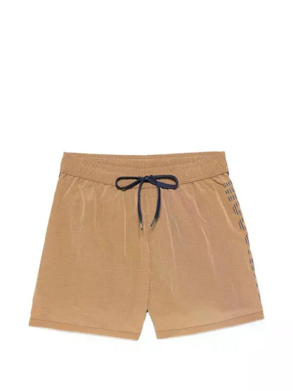 Moschino Logo-print Drawstring Swim Shorts