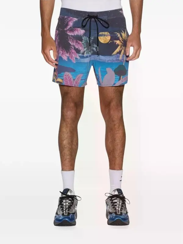 Ksubi Moonlight Digital-print Boardshorts