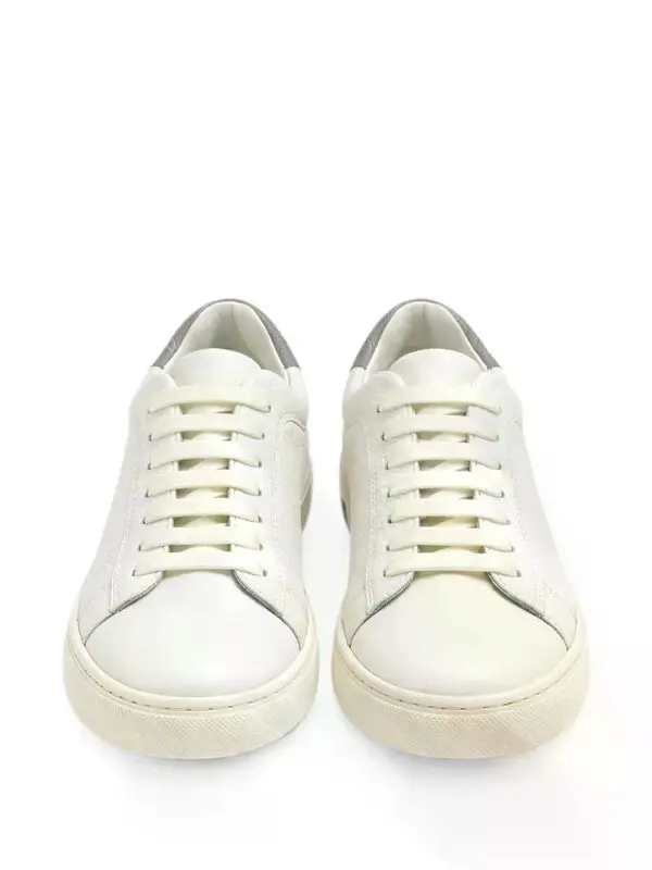 DOUCAL'S Lace-up Leather Sneakers