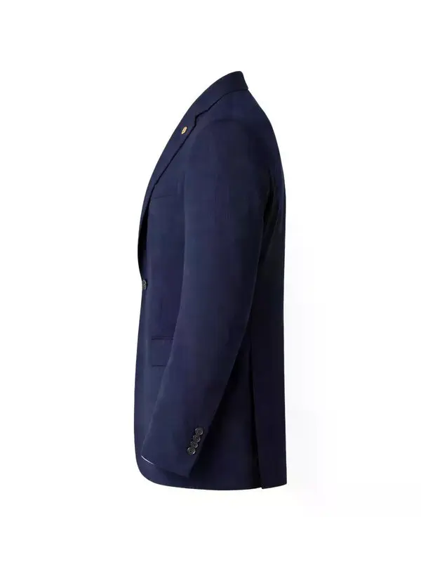 Pal Zileri Logo-pin Single-breasted Jacket