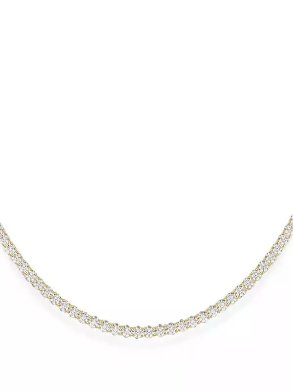 DIAMOND ESSENTIALS Diamond Tennis Necklace