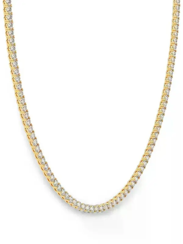 DIAMOND ESSENTIALS Diamond Tennis Necklace