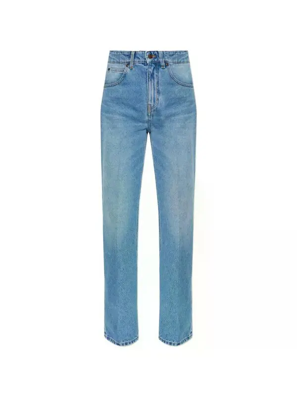 Victoria Beckham Straight-leg Jeans - Blue