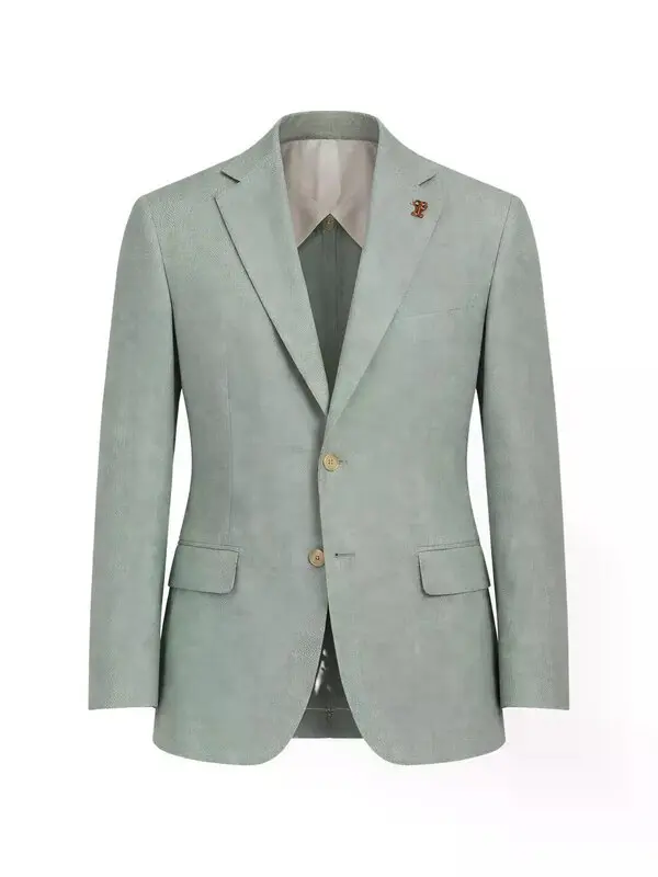 Pal Zileri Single-breasted Blazer - Green
