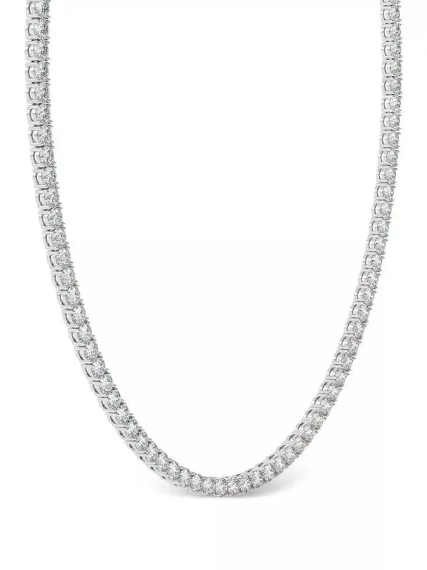 Diamond Essentials Lab-grown Diamond Necklace - Silver