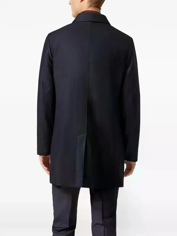 Pal Zileri Concealed-front Raincoat
