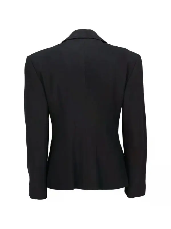 Alberta Ferretti Bow-detail Shawl-lapel Jacket
