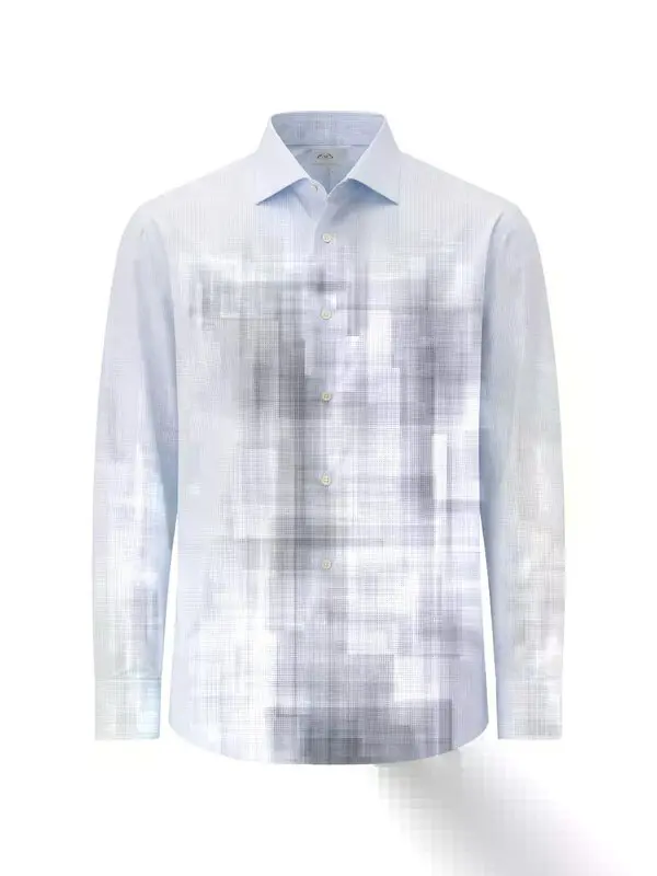 Pal Zileri Check-pattern Long-sleeve Shirt