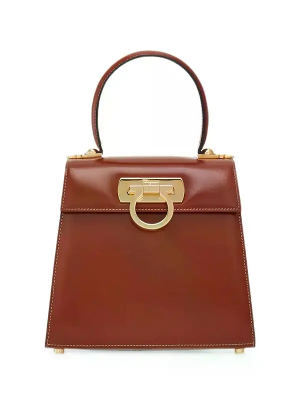 FERRAGAMO Iconic Top-handle Tote Bag - Brown