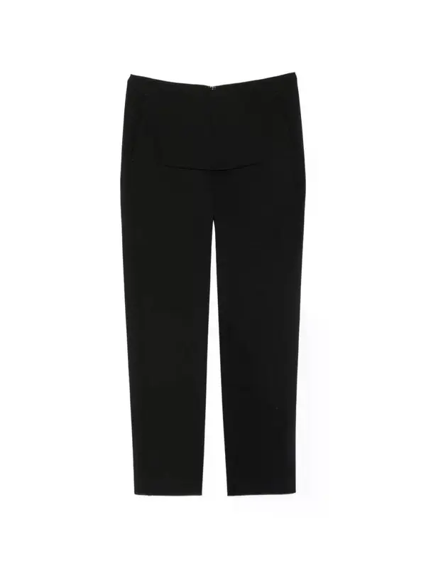 Rick Owens Slit-detail Zip-fastening Midi Skirt - Black