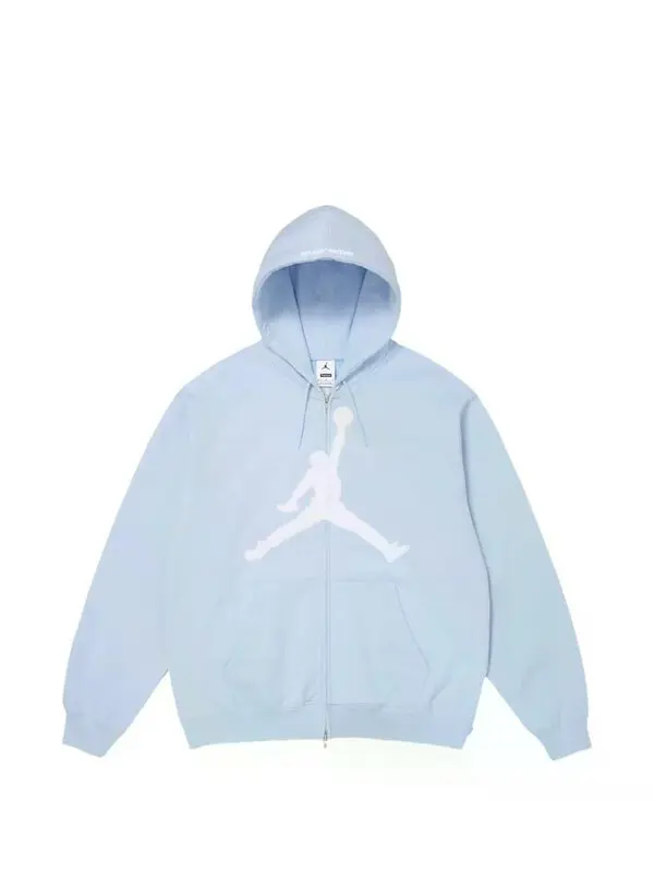 Supreme X Jordan Zip-up Hoodie - Blue