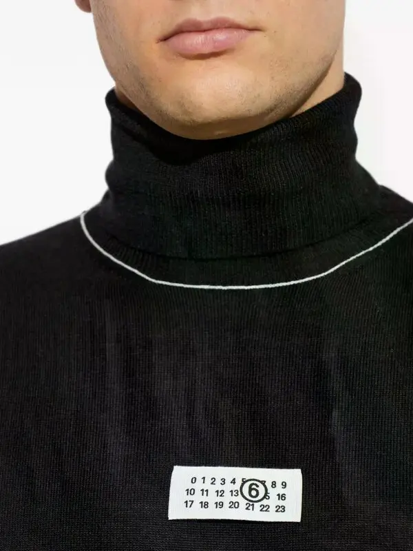 MAISON MARGIELA Logo-patch Sweater