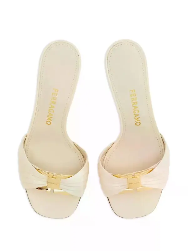 FERRAGAMO Gancini Ornament Mules