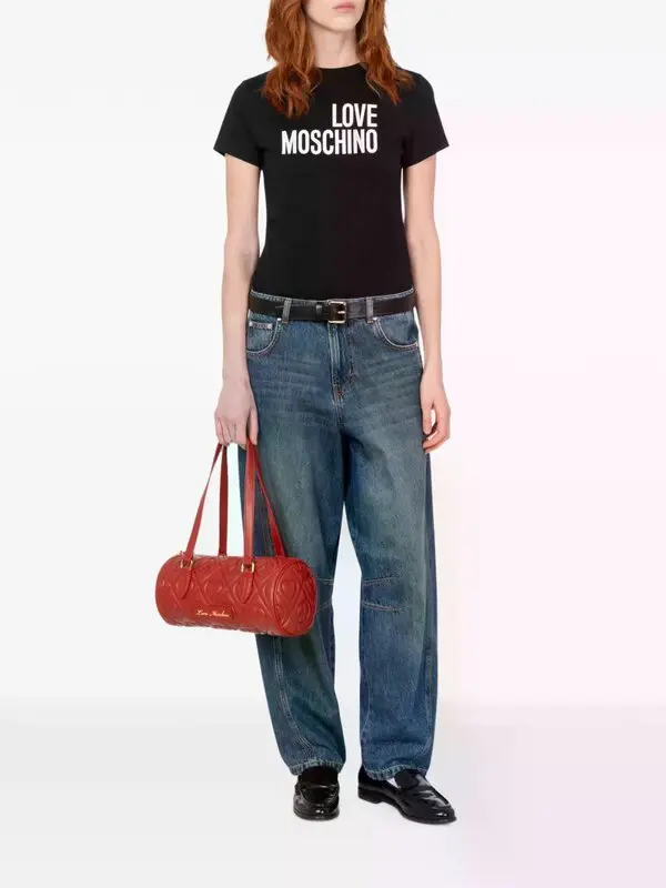 Moschino Printed Cotton Jersey T-shirt