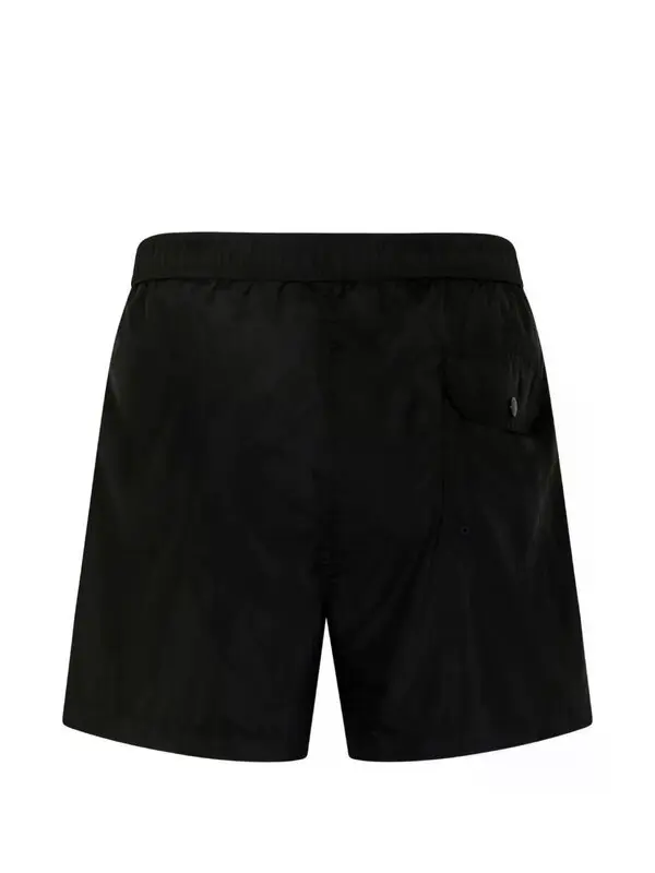Moncler Logo-patch Side-stripe Swim Shorts