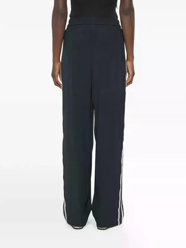 Fabiana Filippi Navy Side Stripe Track Pants